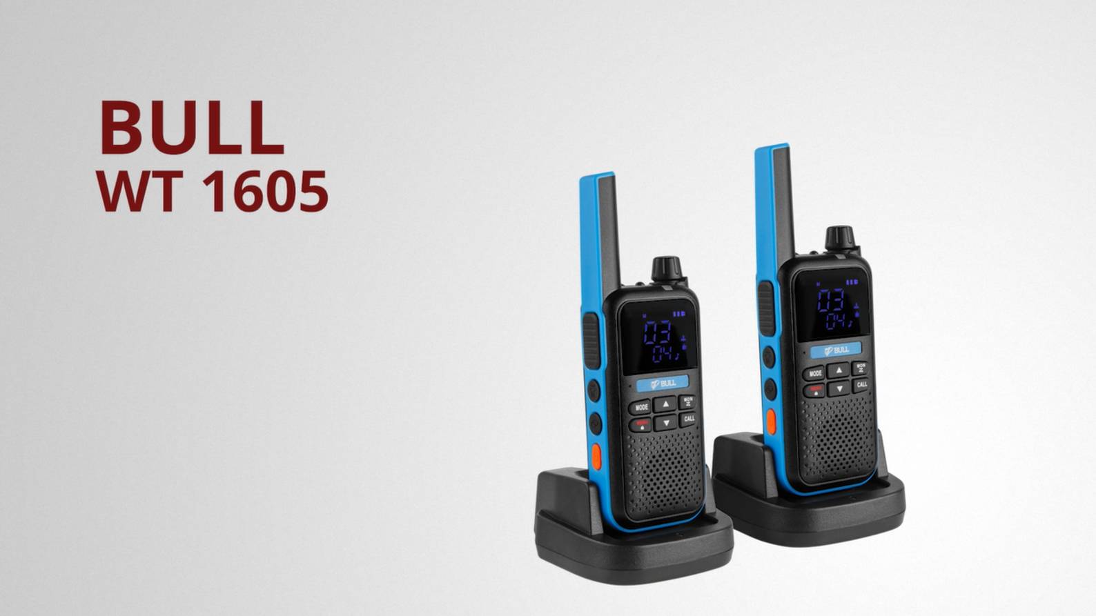 BULL WT 1605 Портативная радиостанция