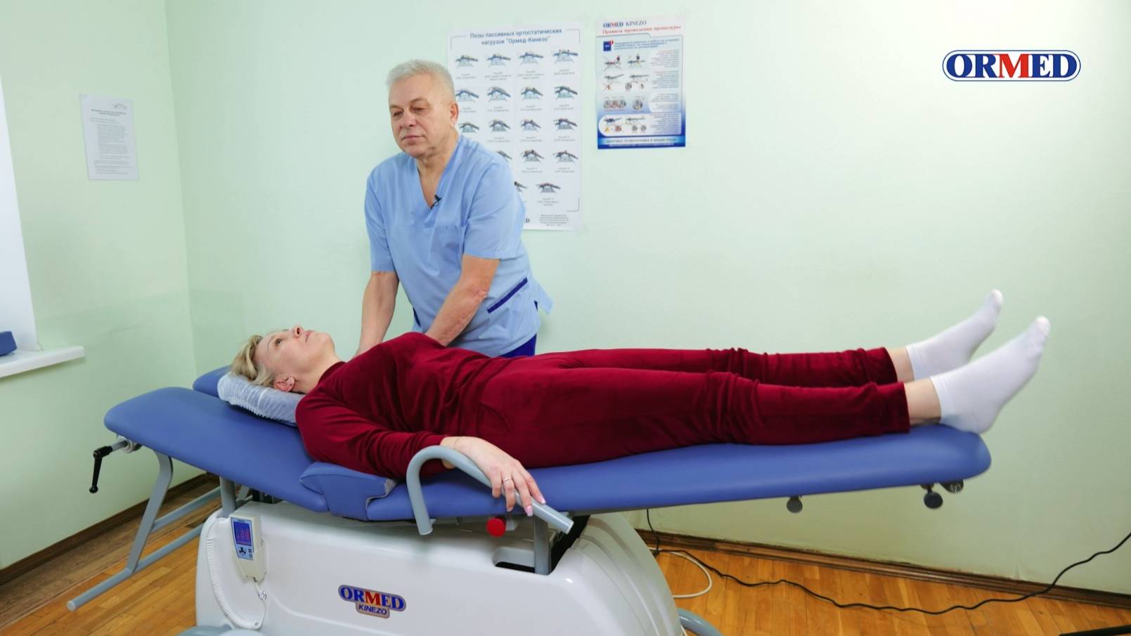 Мастер-класс по аппаратной кинезотерапии на аппарате Ормед-Кинезо врач Богданов Ю.Н.
