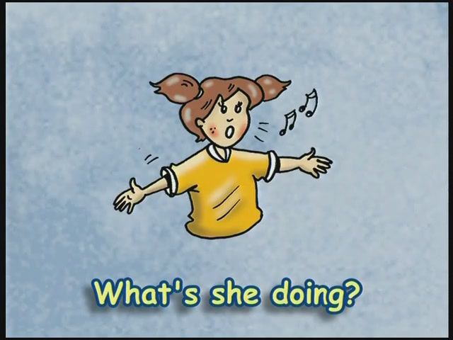 Spotlight 3 DVD - Module 7, 14a p.110 - Exercise - What are they doing