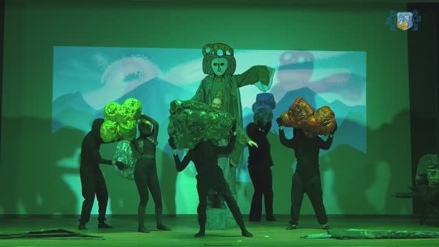 Спектакль «Медь, малахит и ящерка» по произведениям Павла Бажова