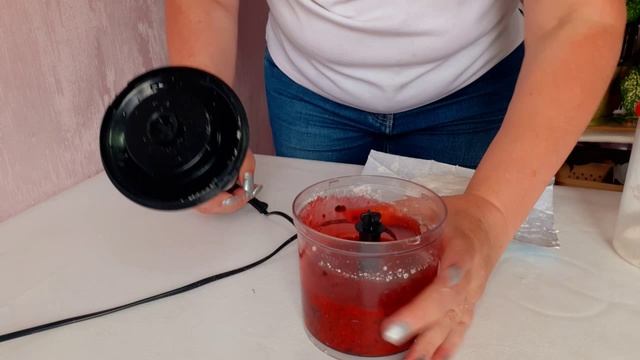 Творожно-ягодный мусс