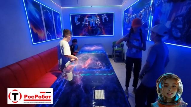 Рекламный ролик для летнего лагеря от  школы робототехники и программирования "РосРобот"