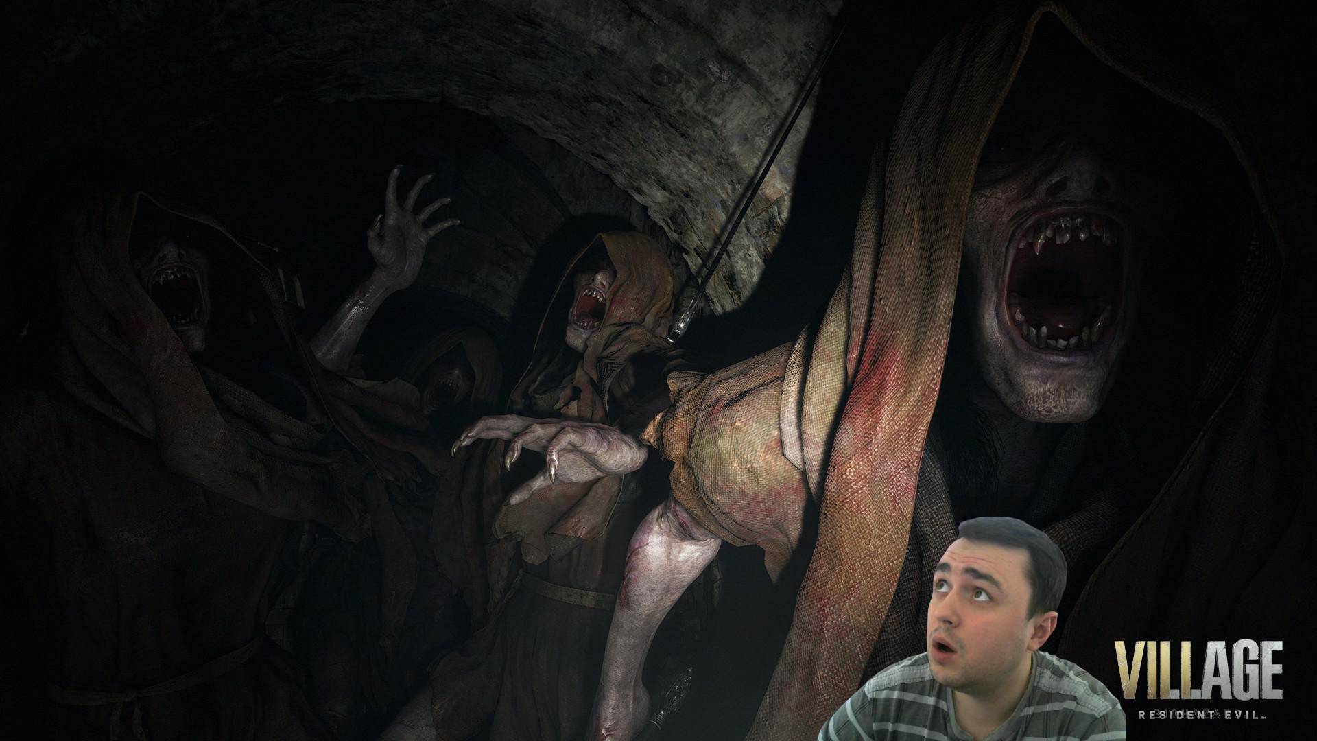 Смешные моменты из нашего прохождения Resident Evil Vilage