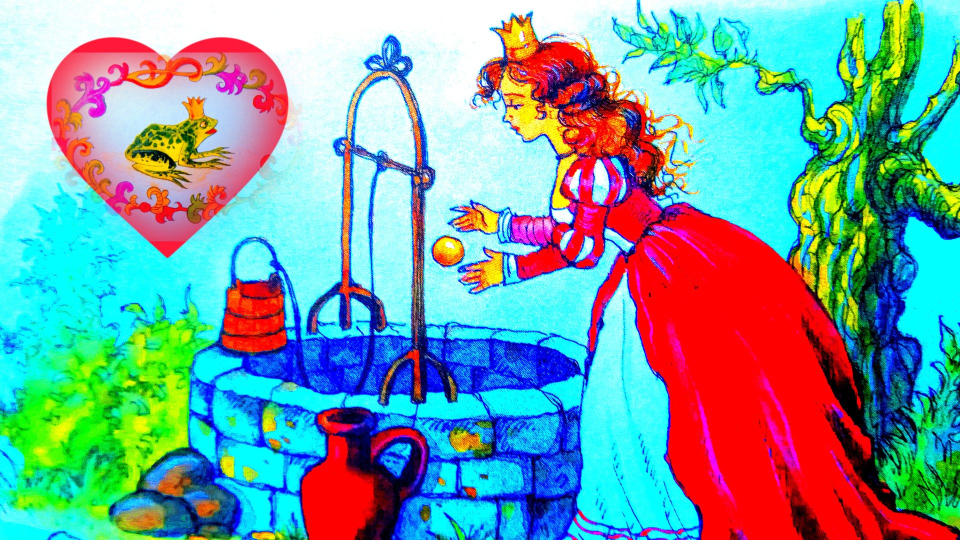 Братья Гримм. КОРОЛЬ ЛЯГУШОНОК ИЛИ ЖЕЛЕЗНЫЙ ГЕНРИХ