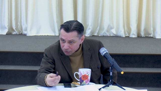 Встреча с А.С. Небольсиным в воскресной школе для взрослых