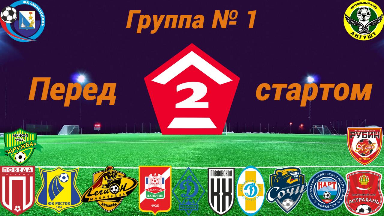 Вторая лига, Дивизион Б. Группа № 1. Перед стартом сезона 2025 года.