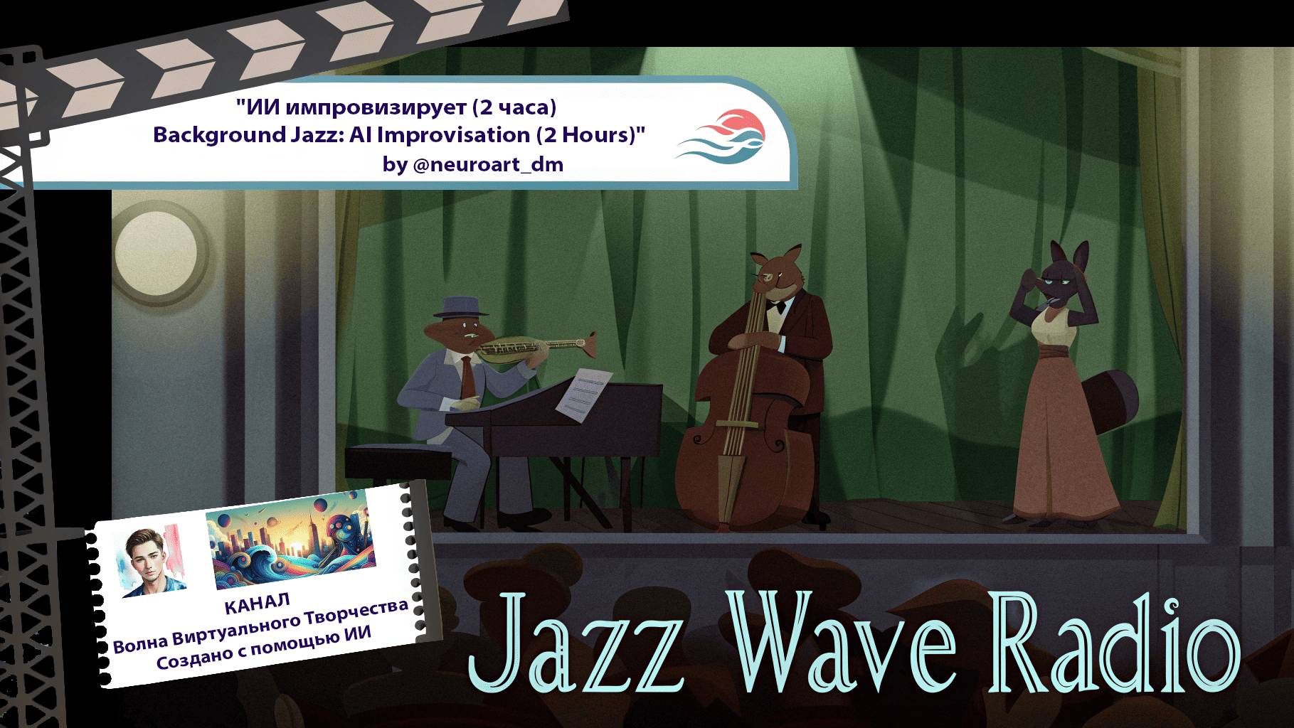 Фоновый джаз: ИИ импровизирует (2 часа)