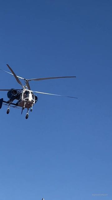 лёгкий пилотаж на вертолёте Ка-26