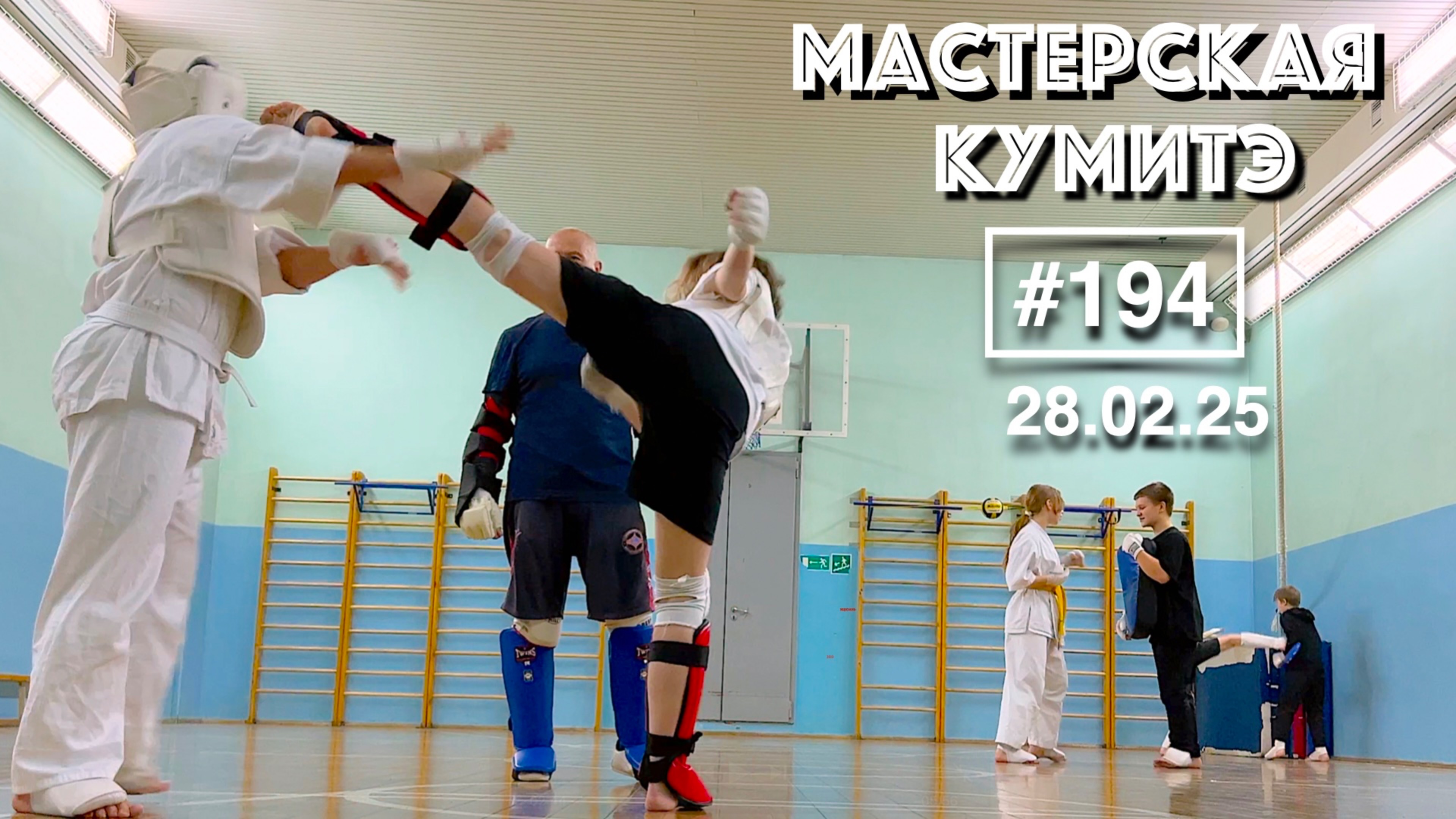Мастерская Кумитэ Кёкусинкай (194) / Кумитэ / Работа на снарядах / Учебные поединки (28.02.25)