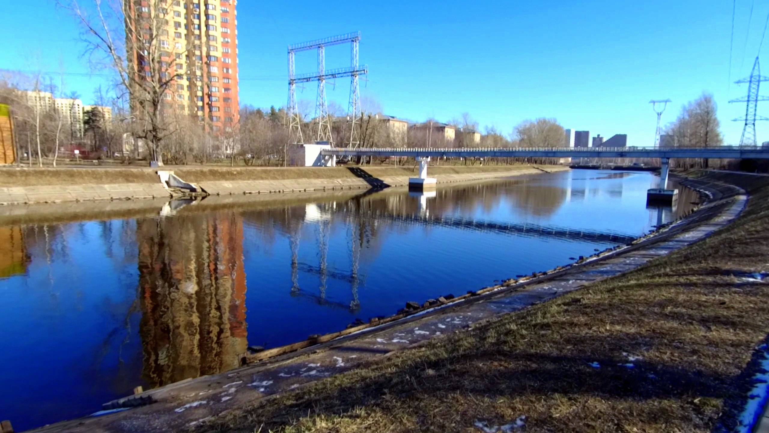 На канале в Тушино. 20.03.2025