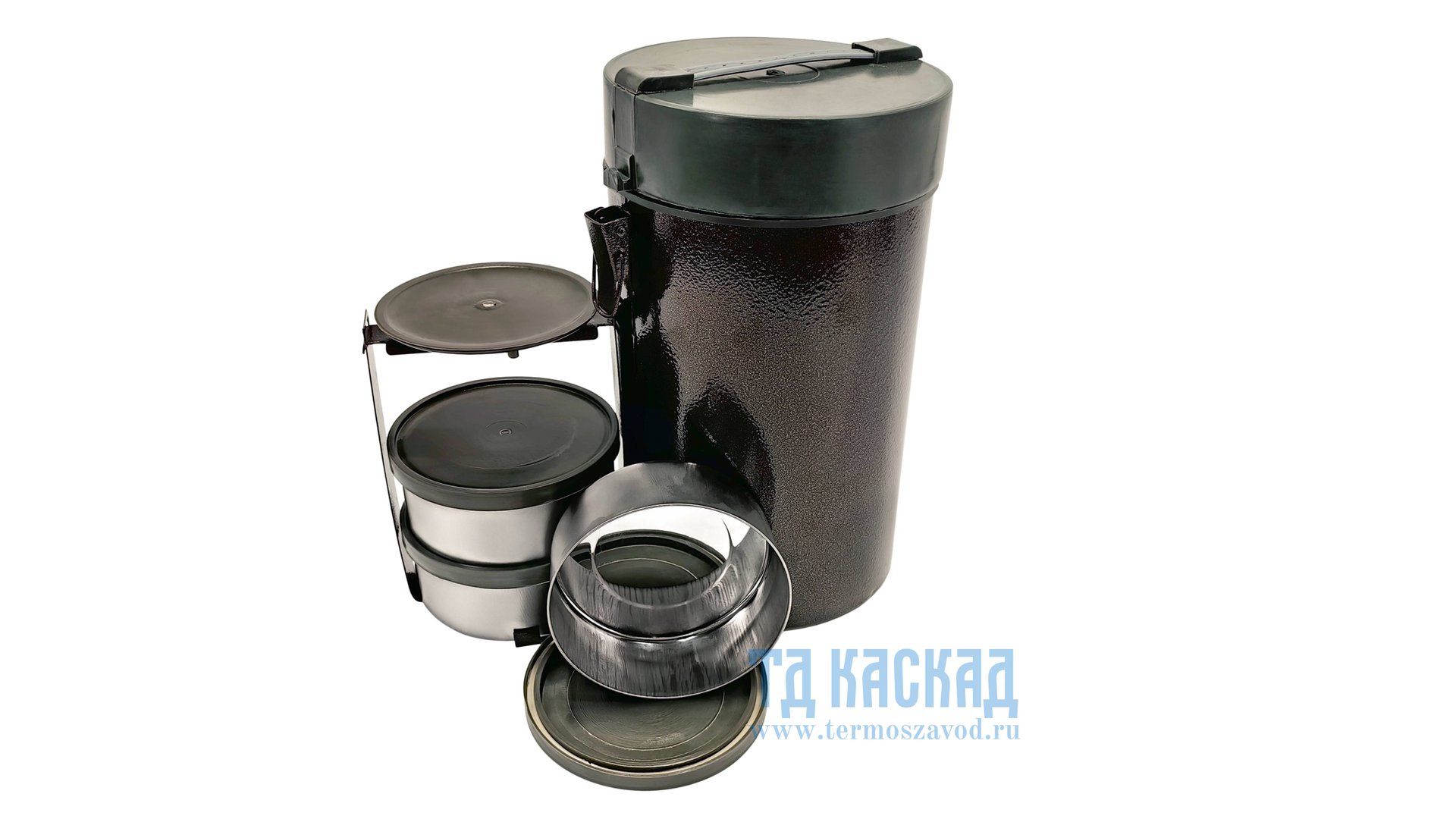 Индивидуальный полевой судковый термос (3 емкости)