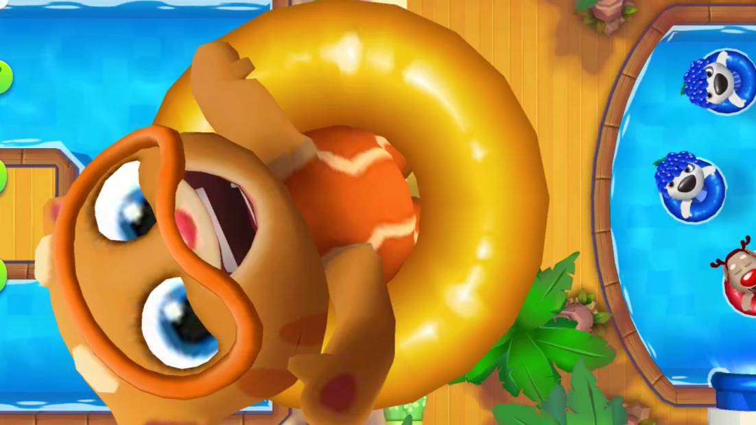 Аквапарк моего говорящего Тома Talking Tom Pool, уровень 84 | Мультик про друзей для малышей