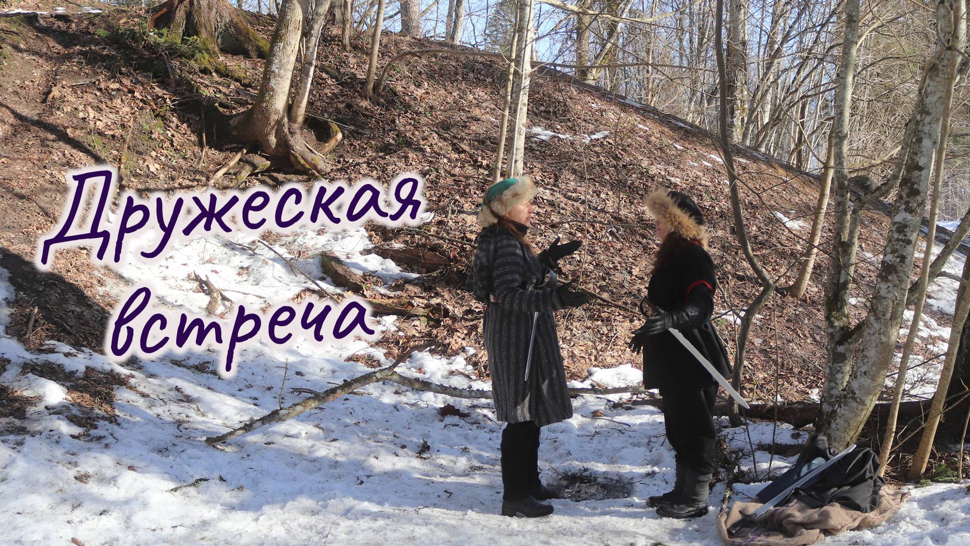 Фехтовальная зарисовка "Дружеская встреча"