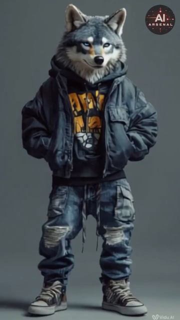 Антропоморфный волк