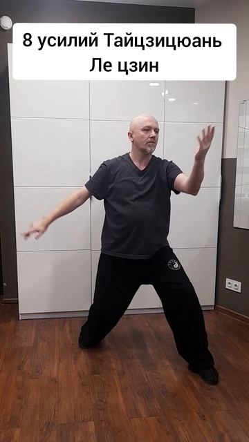8 базовых усилий Тайцзицюань.  Ле цзин #Тайцзицюань #цигун #даосскиепрактики #двигайся_в_потоке