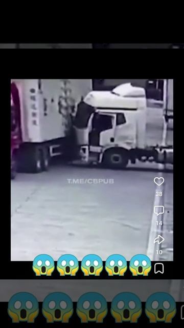 На столько поверил в себя, что хотел остановить грузовик голыми руками