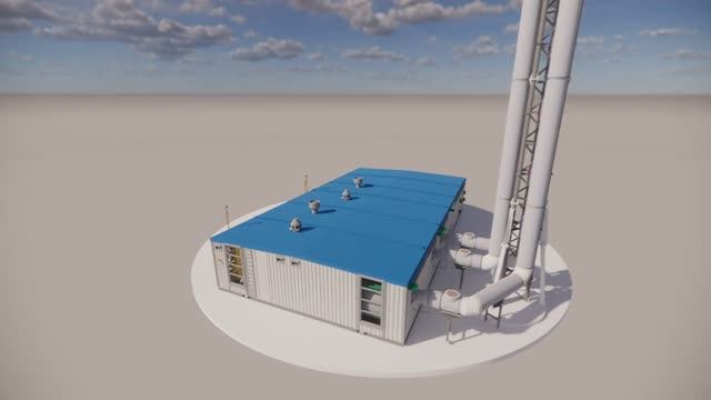 BIM-модель котельной. Северное исполнение.