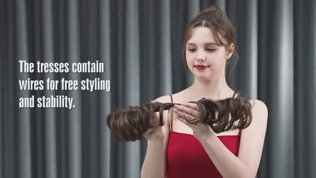 Шиньон на гребне "Дуэт".Легкий способ мгновенно создать красивую прическу.
Сайт магазина Parik-ru.ru