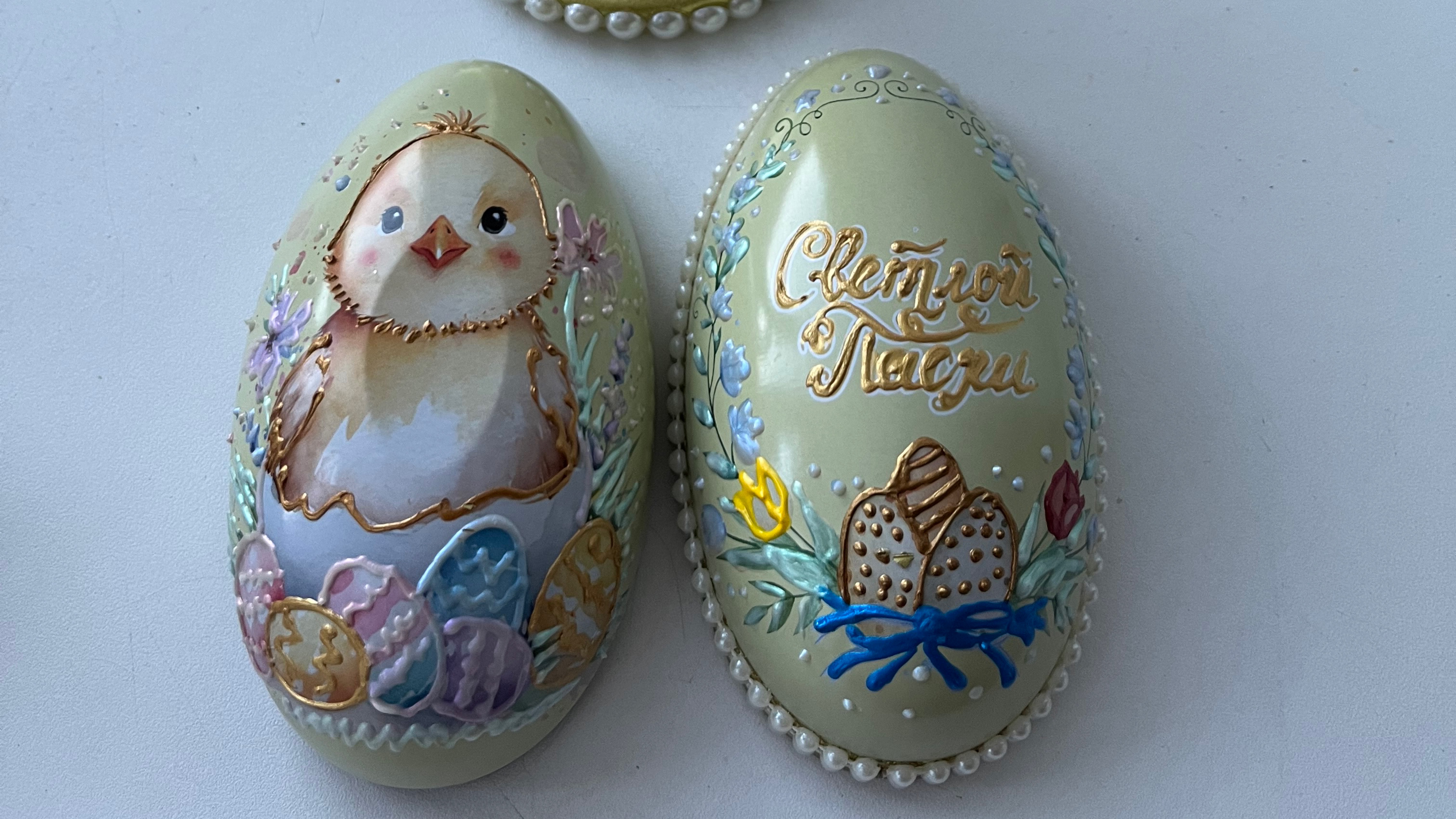 Мастер- класс по созданию пасхального декора. Яйцо- Шкатулка на декоративной подставке.