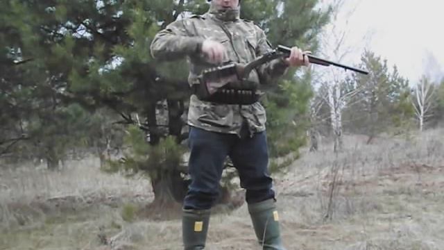 Стрельба на скорость из двустволки
