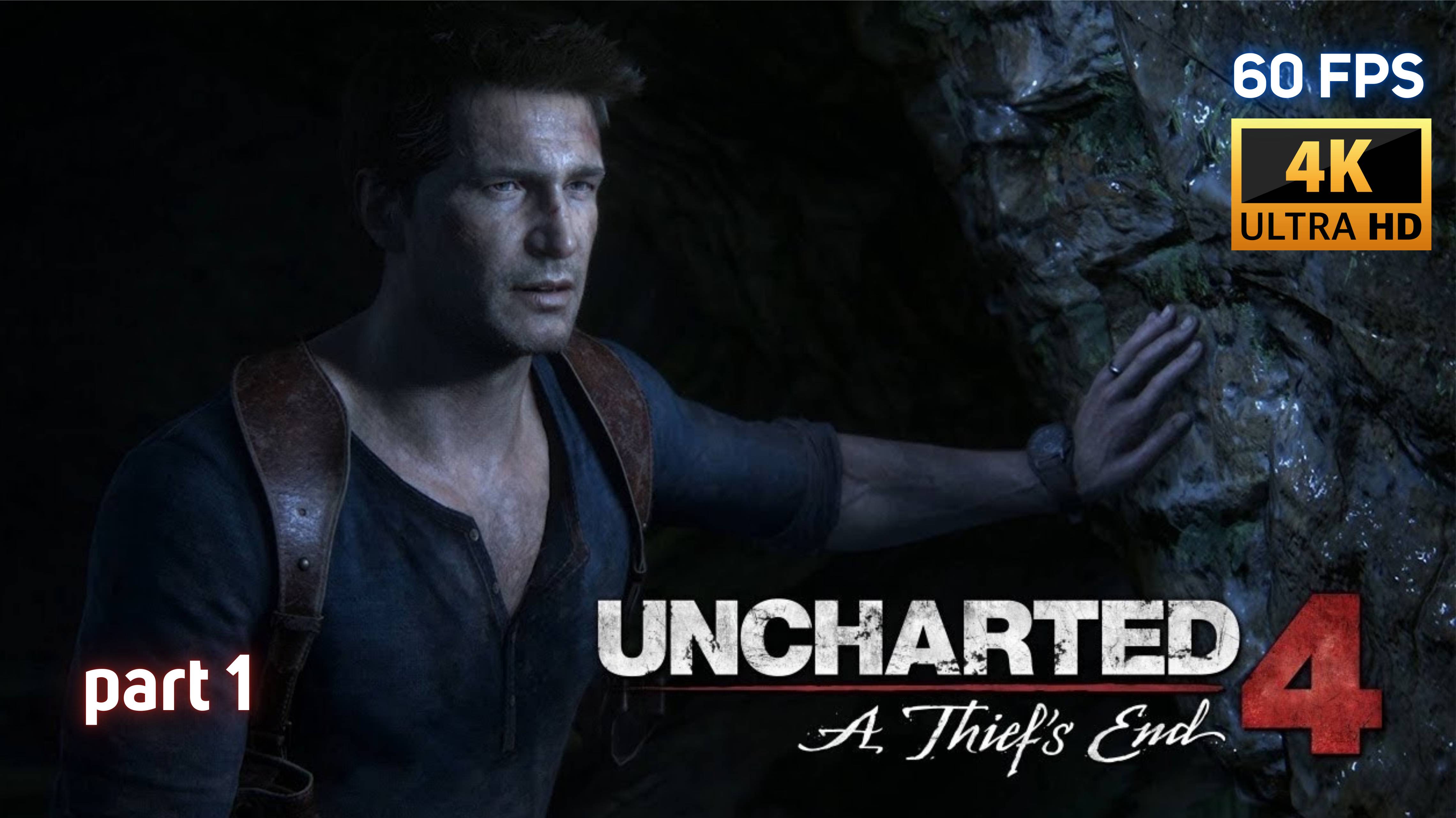 Uncharted 4 Путь вора-Прохождение в 60FPS,часть1