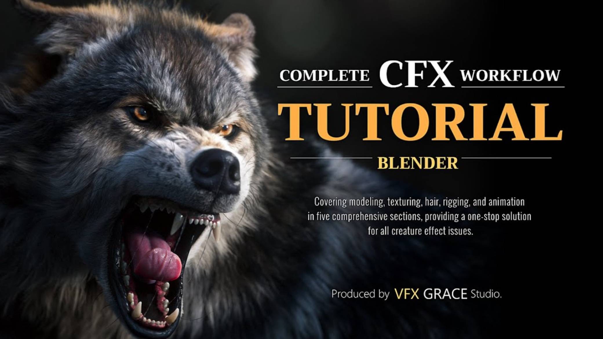 Vfx Grace - Blender Animal Full Tutorial Animation PART 3