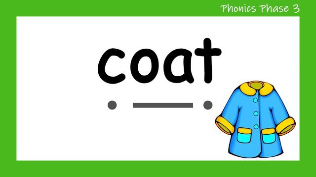 'oa' Words  Blending