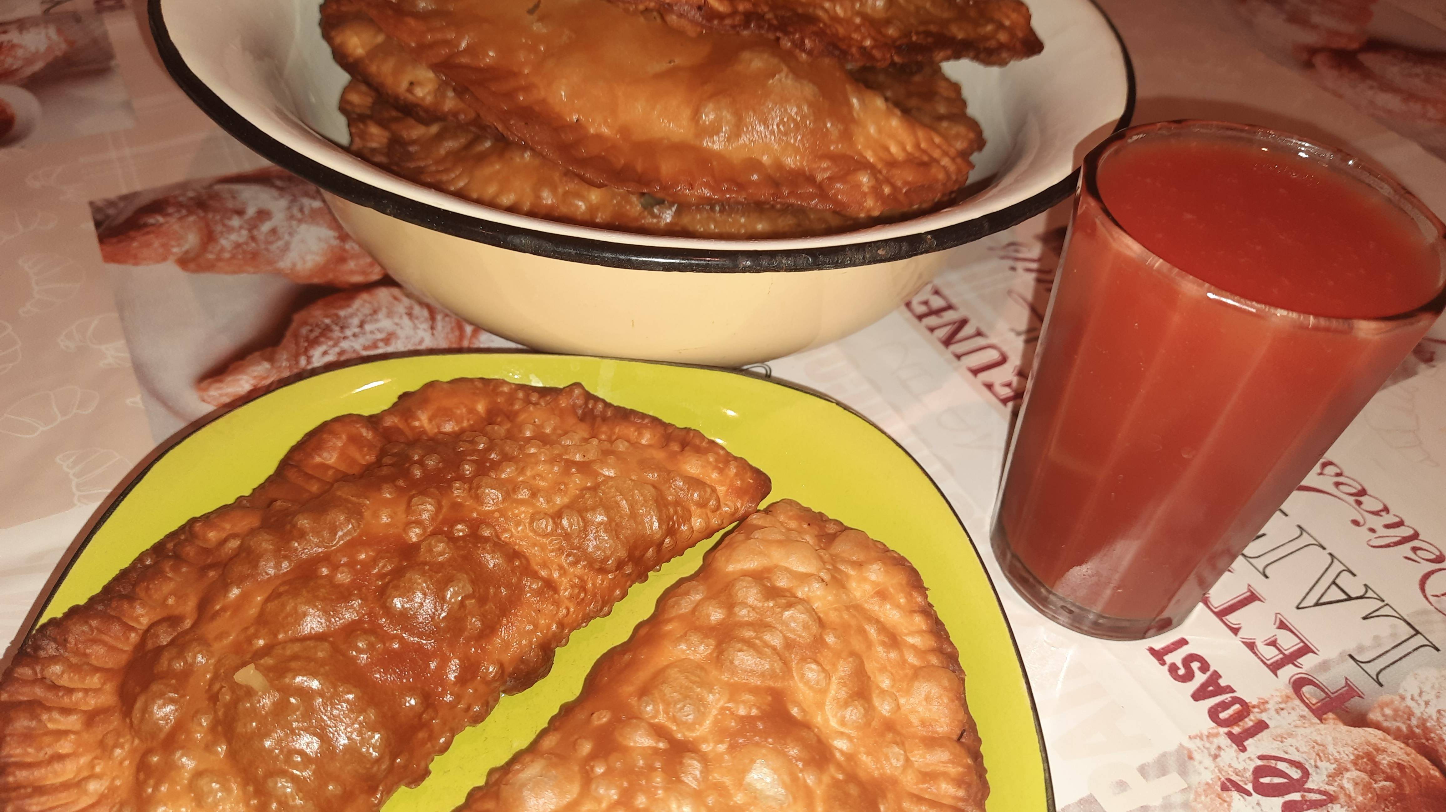 Постные чебуреки