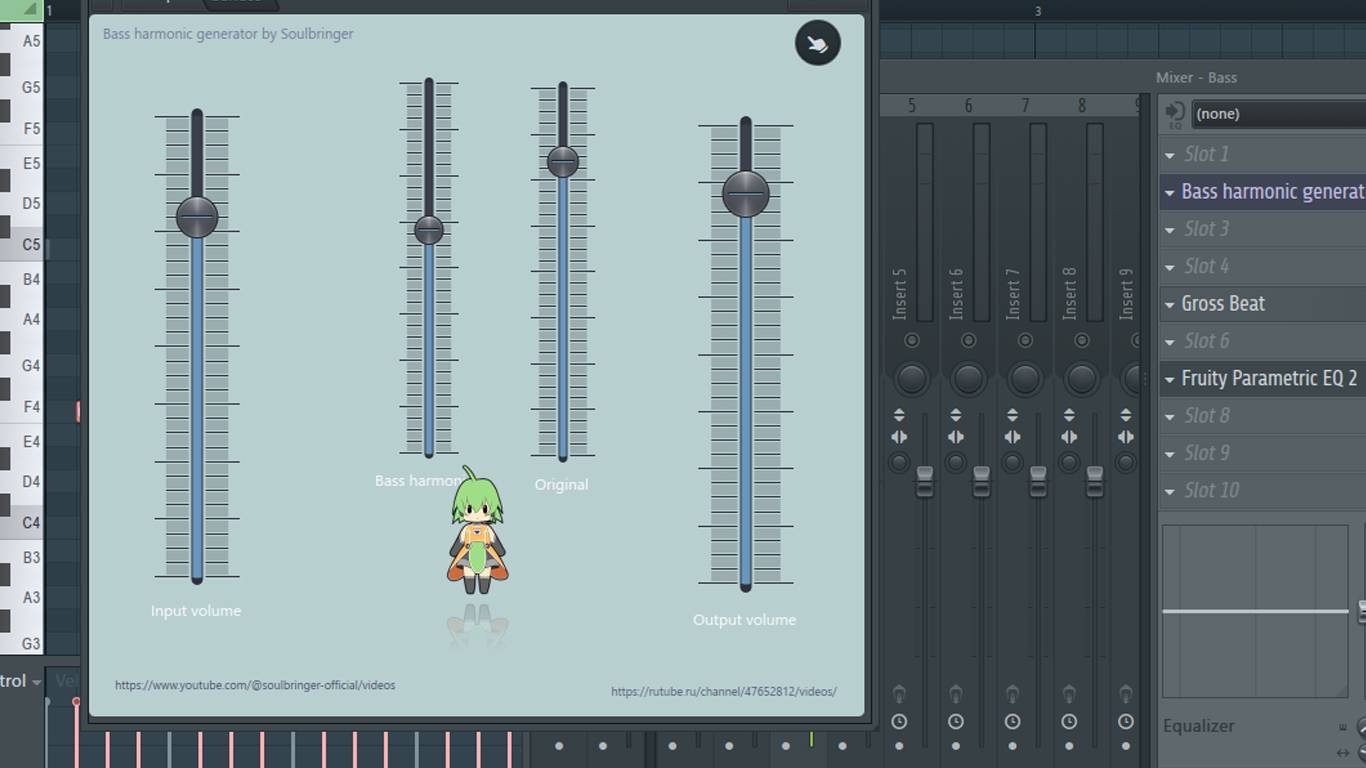 Bass harmonic generator by Soulbringer FL Patcher