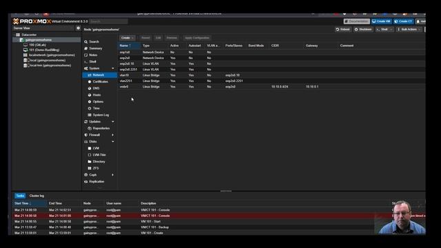 ProxMox создание ВМ для Rusbilling