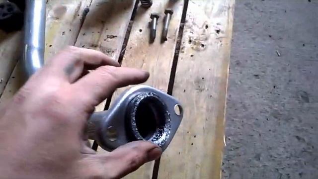 Замена глушителя на Мазда 323