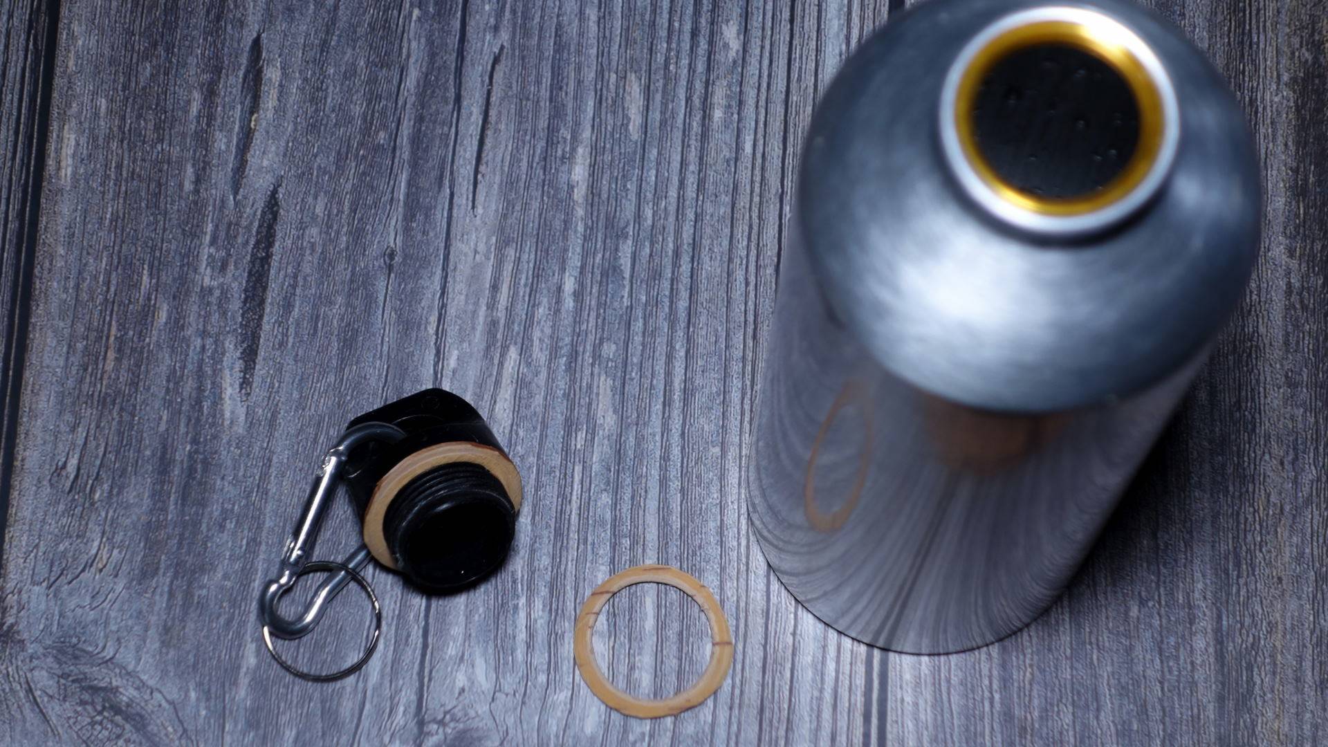 Как сделать уплотнительное кольцо из бересты, для вело, туристической, походной, спортивной бутылки