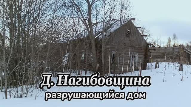 Деревня Нагибовщина, разрушающийся дом.mp4