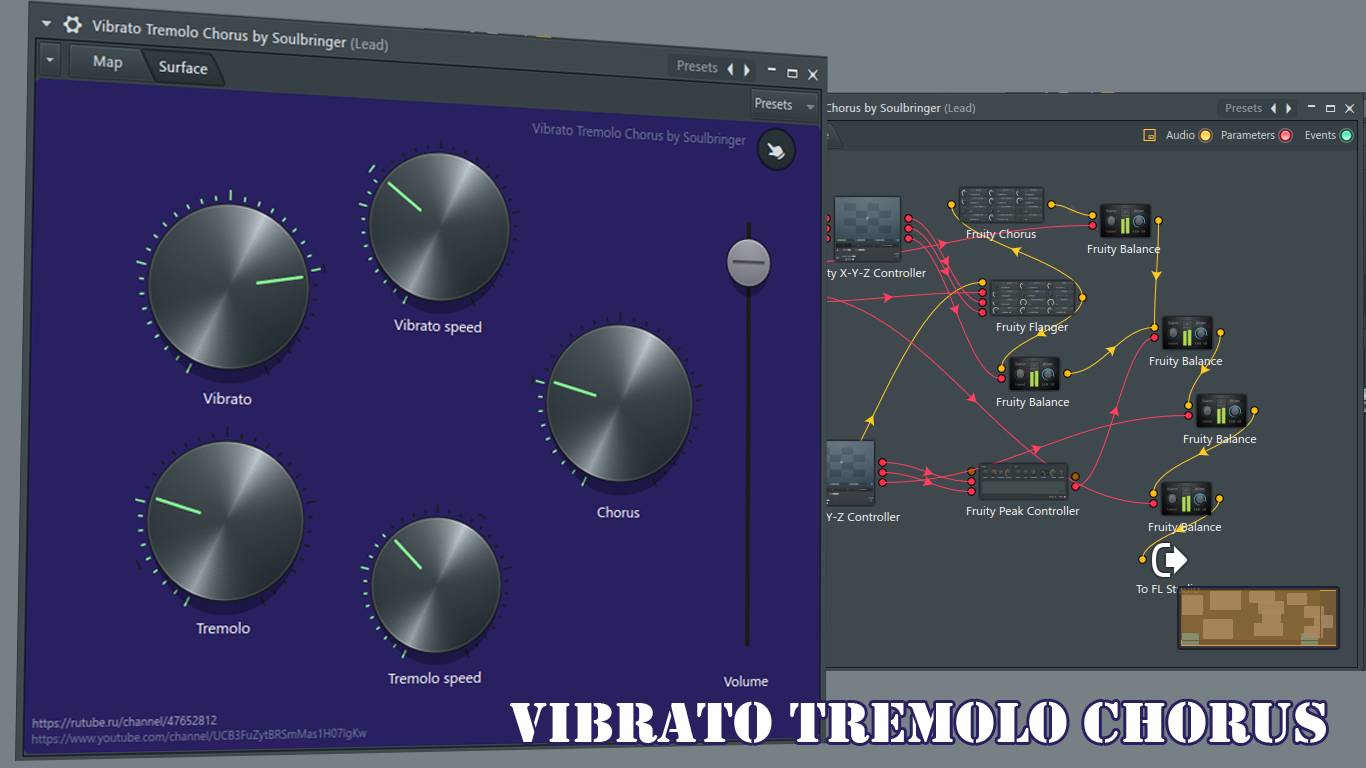 Free Vibrato Tremolo Chorus by Soulbringer FL Patcher
