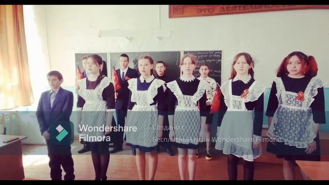 Видеопоздравление с Днём Победы - 8А