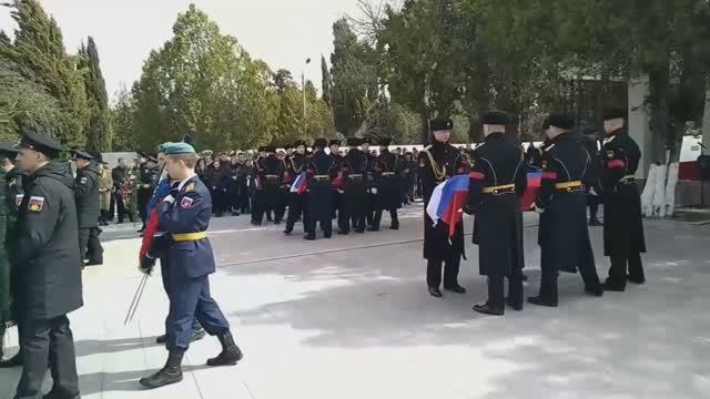 Севастополь-прощание с моряками