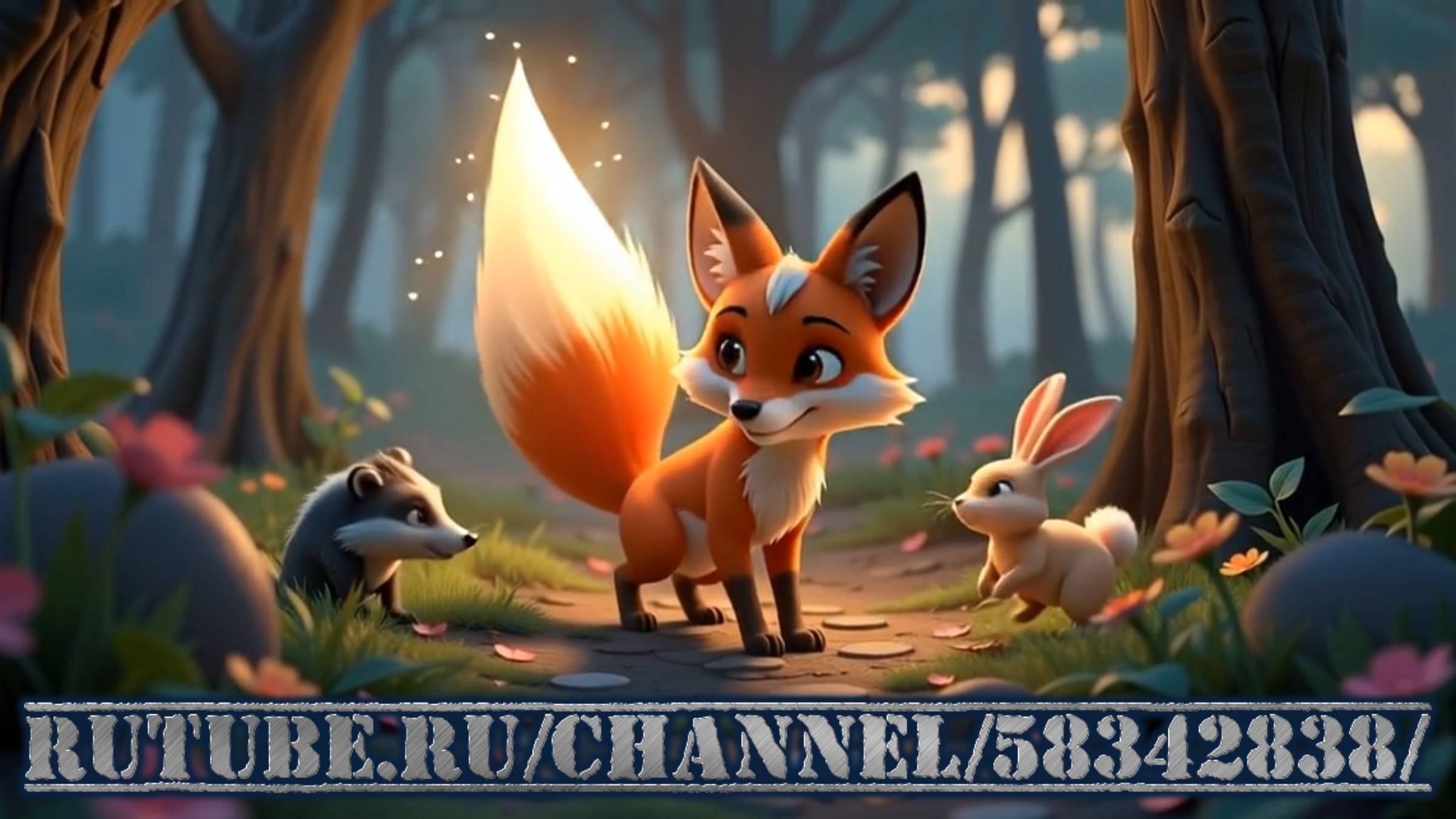 Удивительные похождения лисы и её волшебного хвоста - смешные сказки