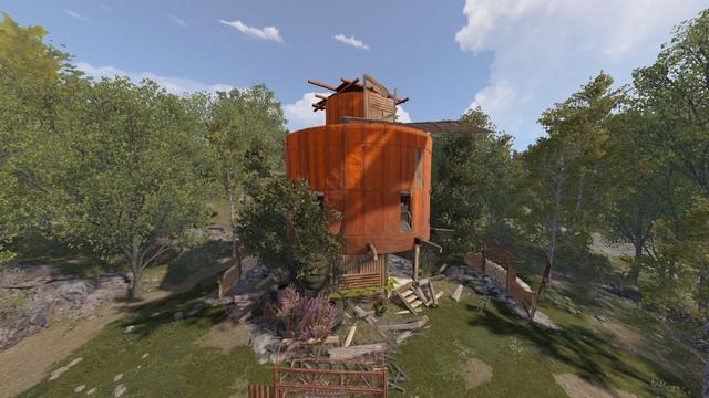 Водокачка и продавец Раст, Звуки природы. Живые обои