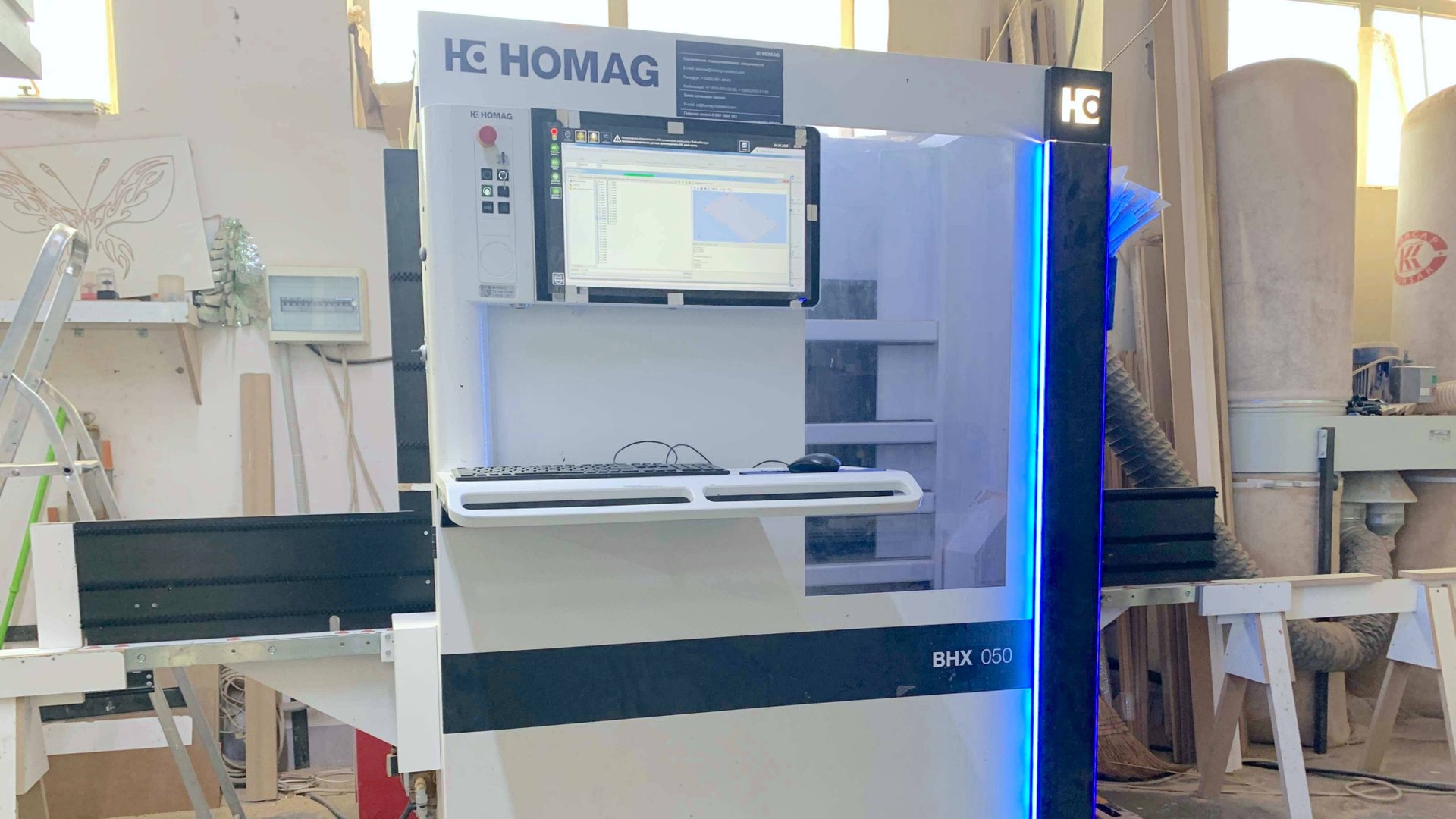 Weeke BHX 050, сверлильно-присадочный станок, 2018г.