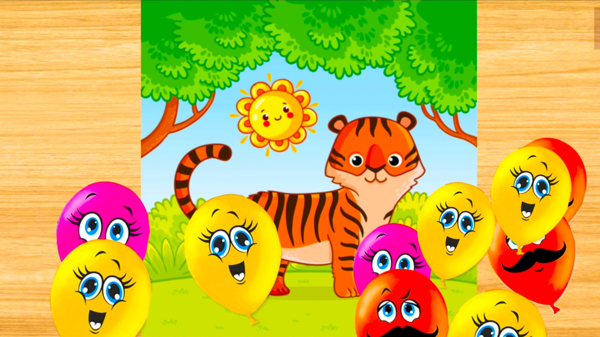 Пазлы для малышей/ Пазл Тигрёнок собираем / развивающее видео для детей