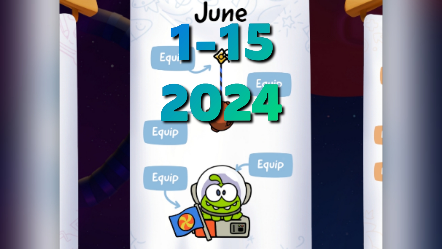 Cut the Rope Daily. June 1-15. 2024