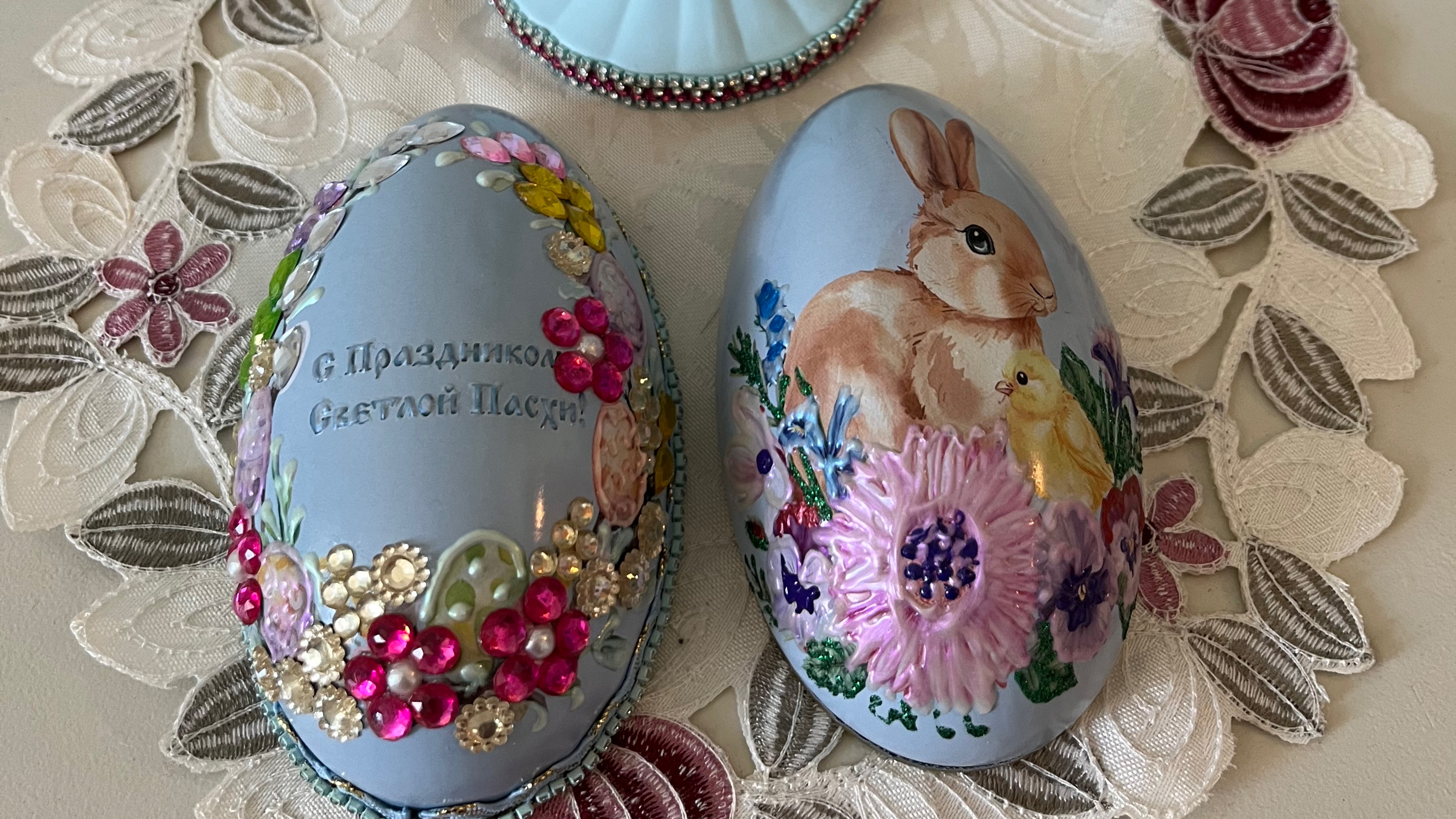 Мастер- класс по созданию пасхального декора. Яйцо- Шкатулка на декоративной подставке.