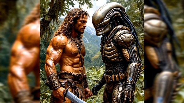 Тарзан  против  Чужого