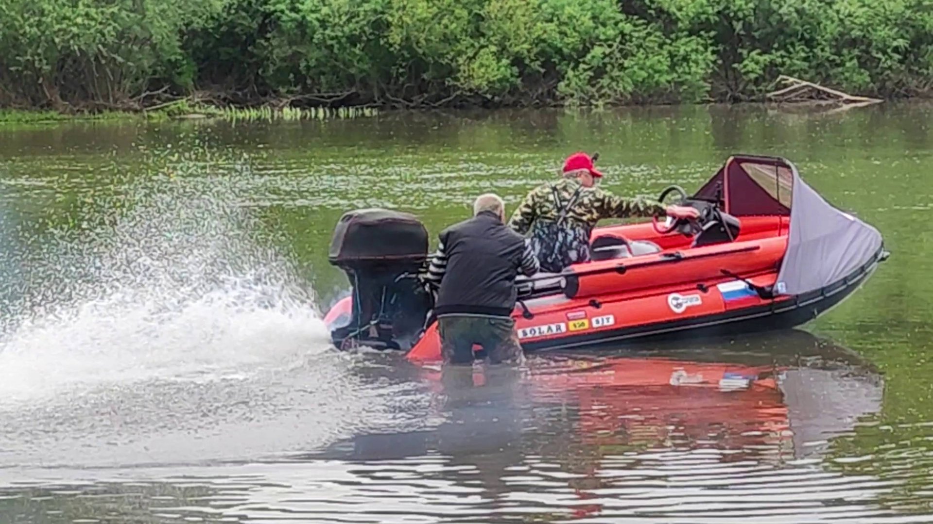 Обкатка Marine Rocket 40 JET