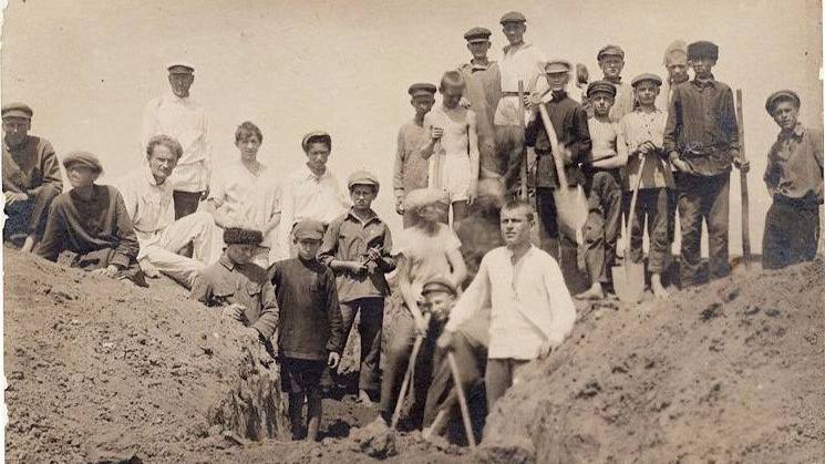 Советские археологи в годы Великой Отечественной войны.