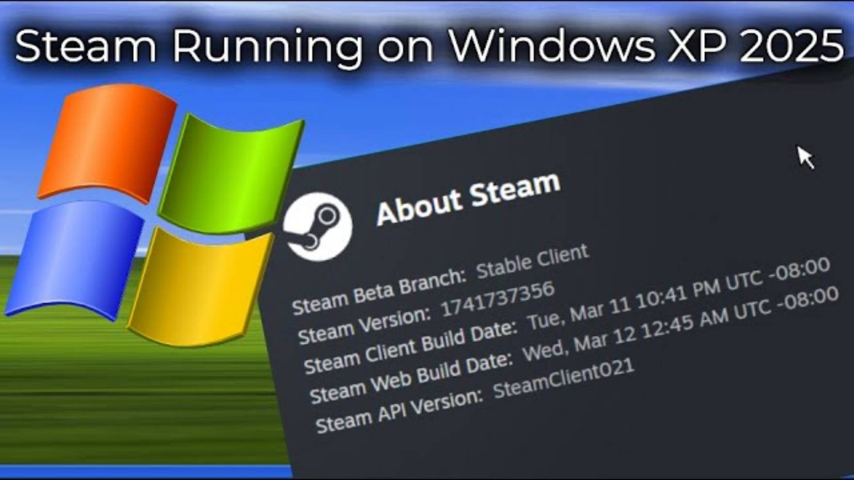 Getting Modern Steam Running On Windows XP In 2025..