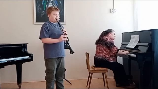 Бейк Михаил и Бейк Татьяна Анатольевна. Б. Флис "Колыбельная".