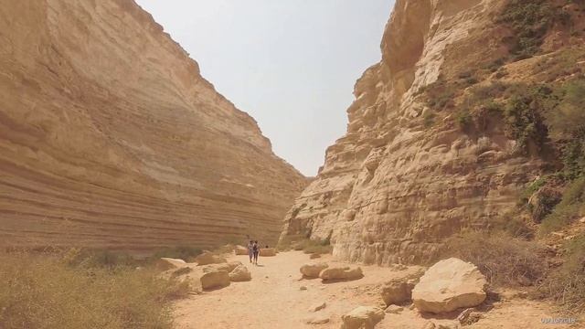 Прогулка по каньону Эйн-Авдат (עין עבדת) Израиль