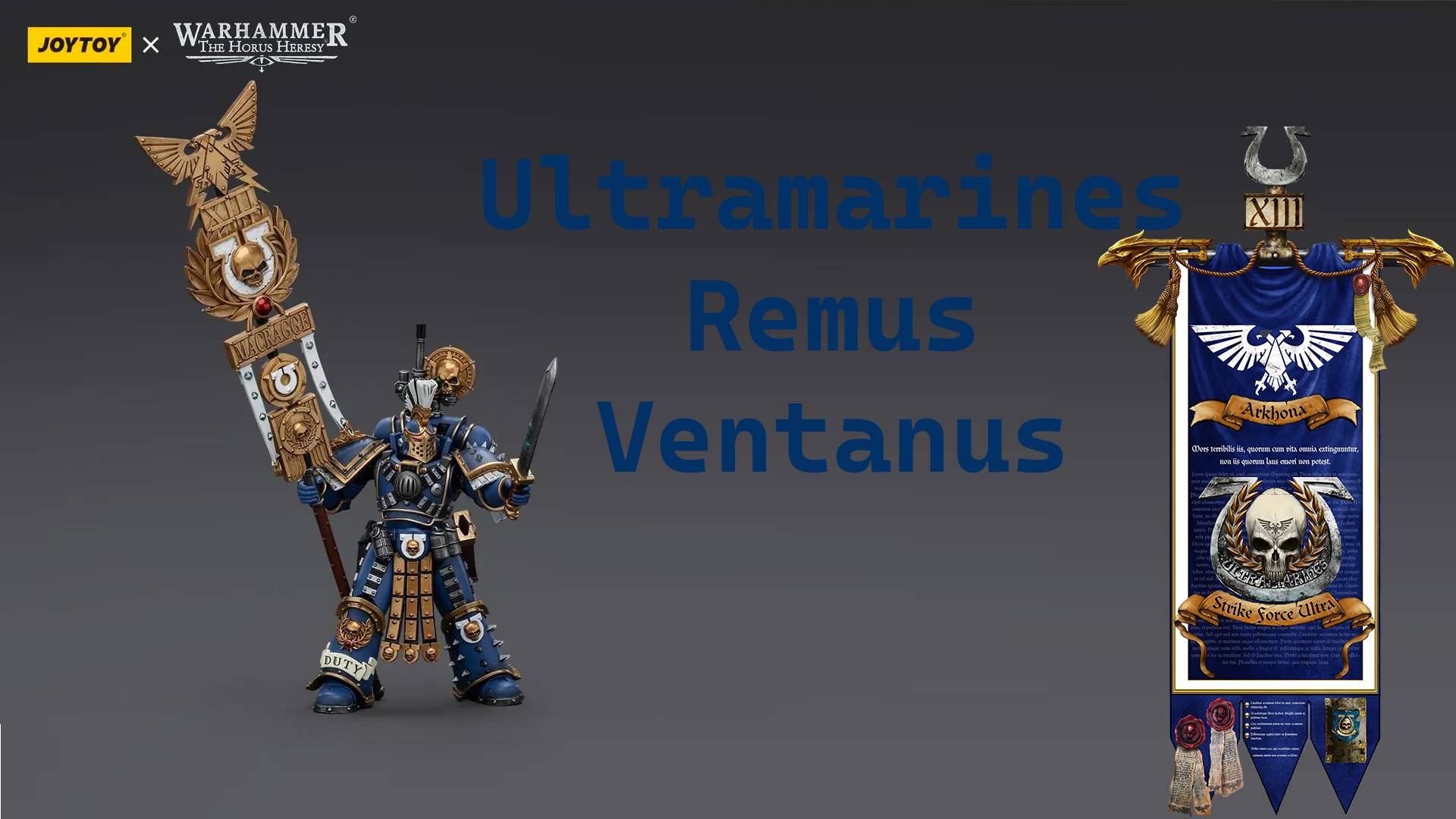 JOYTOY Warhammer 40k Ultramarines Remus Ventanus обзор