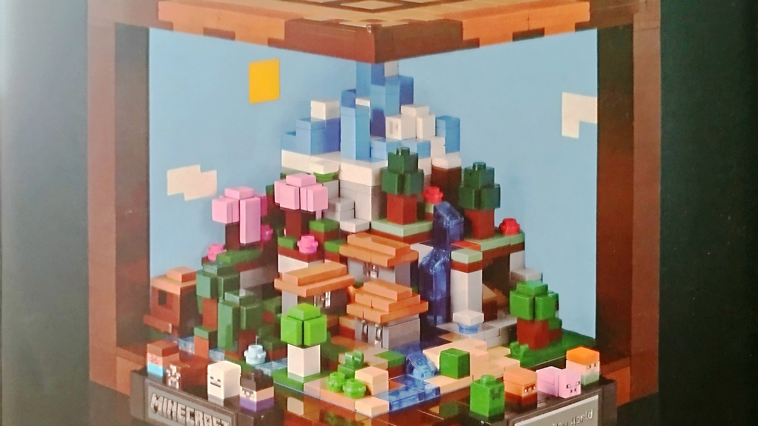 Лего Майнкрафт верстак на 15-ти летие Майнкрафта ,,s9228,,